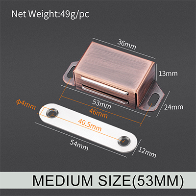 Heavy Duty Magnetic Door Catch 6-10kg Pull - Debonair Joinery Products