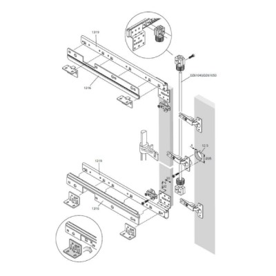 Synchronised Mechanism Accuride 1316 - Debonair Joinery Products