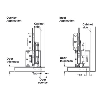 Pocket Pivot-Sliding Runners Accuride-1321 - Debonair Joinery Products