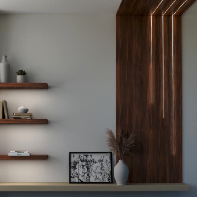 Slim Recessed Black LED Profile Chanel Including Led Strip Light ...