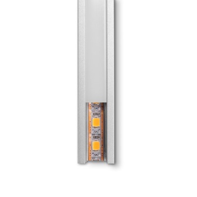 Slim Recessed Silver LED Profile Chanel Including Led Strip Light ...