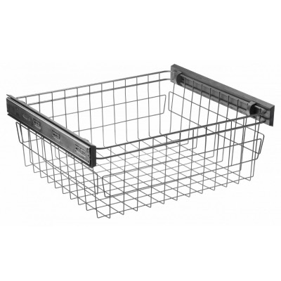 Wardrobe Pull Out Wire Basket Drawer Push to Open - Debonair Joinery ...