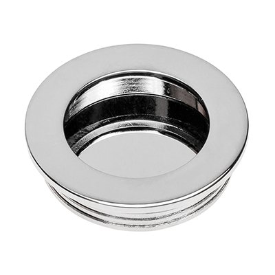 Recessed Flush Sliding Door Handle, Inset Round Handle - Debonair ...